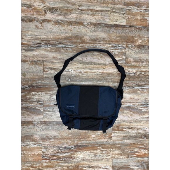 Timbuk2 | Bags | Timbuk2 Blue Black Messenger Bag Cordura Canvas ...